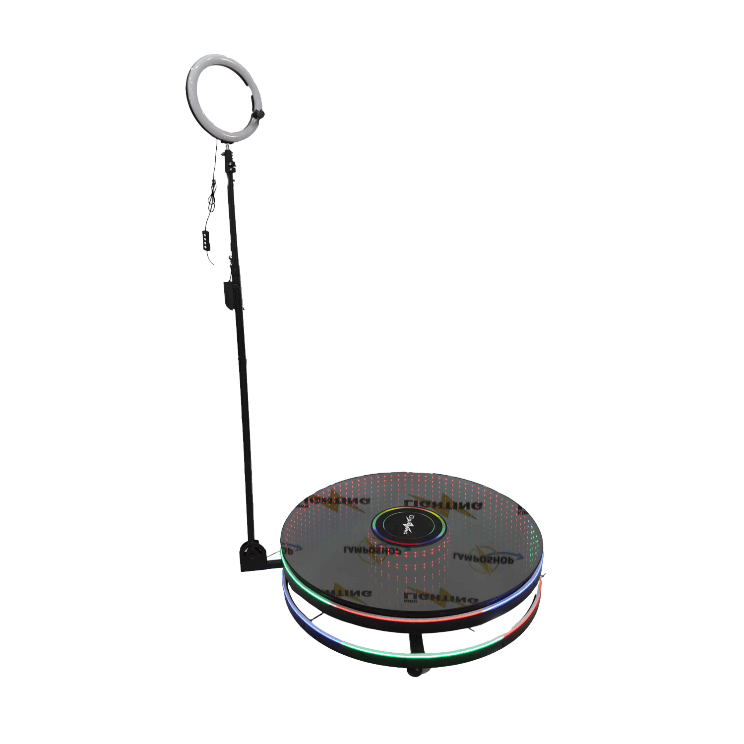 Infinity Photo BOOTH a Rotazione Continua Foto 360° con Anello di Luce ...
